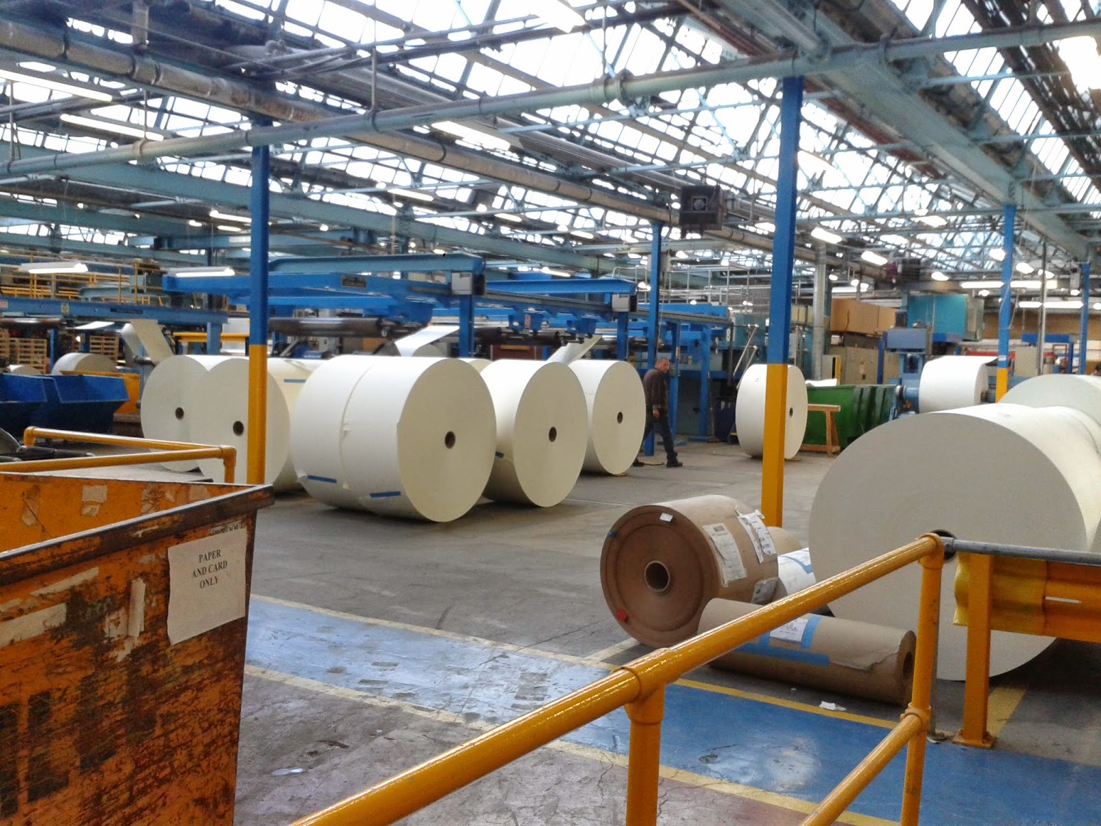 A Passion For Cards: Pulp to Paper - A tour round the Papermill