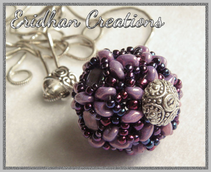 Eridhan Creations - Beading Tutorials: beaded sphere
