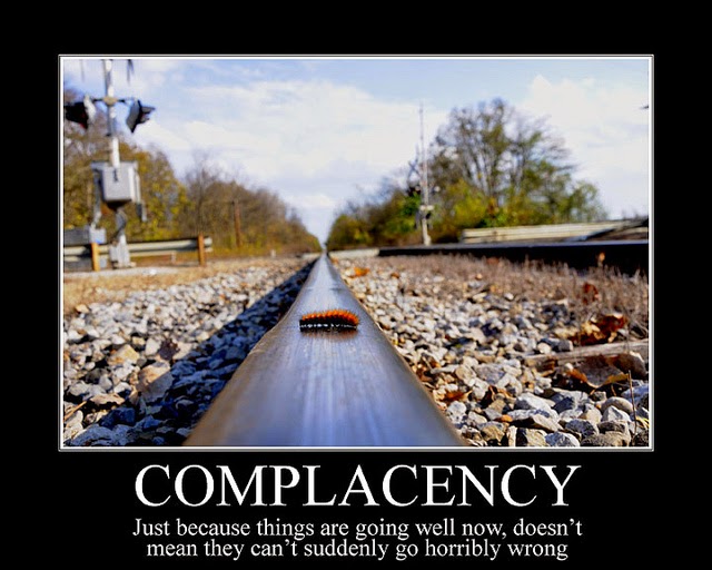 Masada Tactical Blog: Complacency Kills