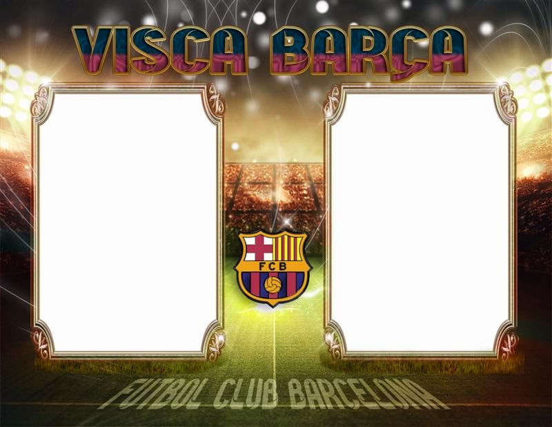Marco para fotos inspirado en el Barça | Photo Frames
