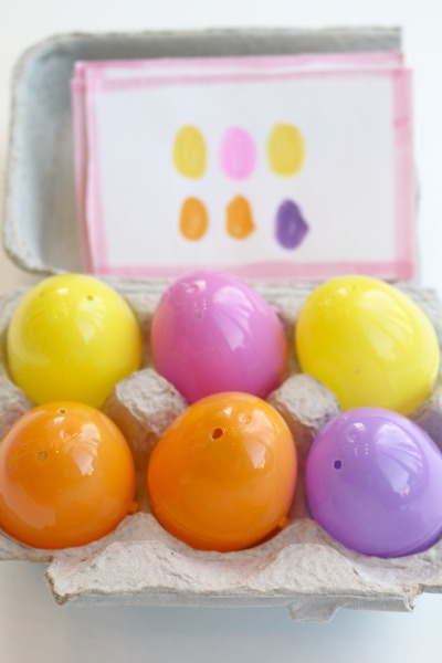Easter Egg Matching Activity for Preschoolers | School Time Snippets