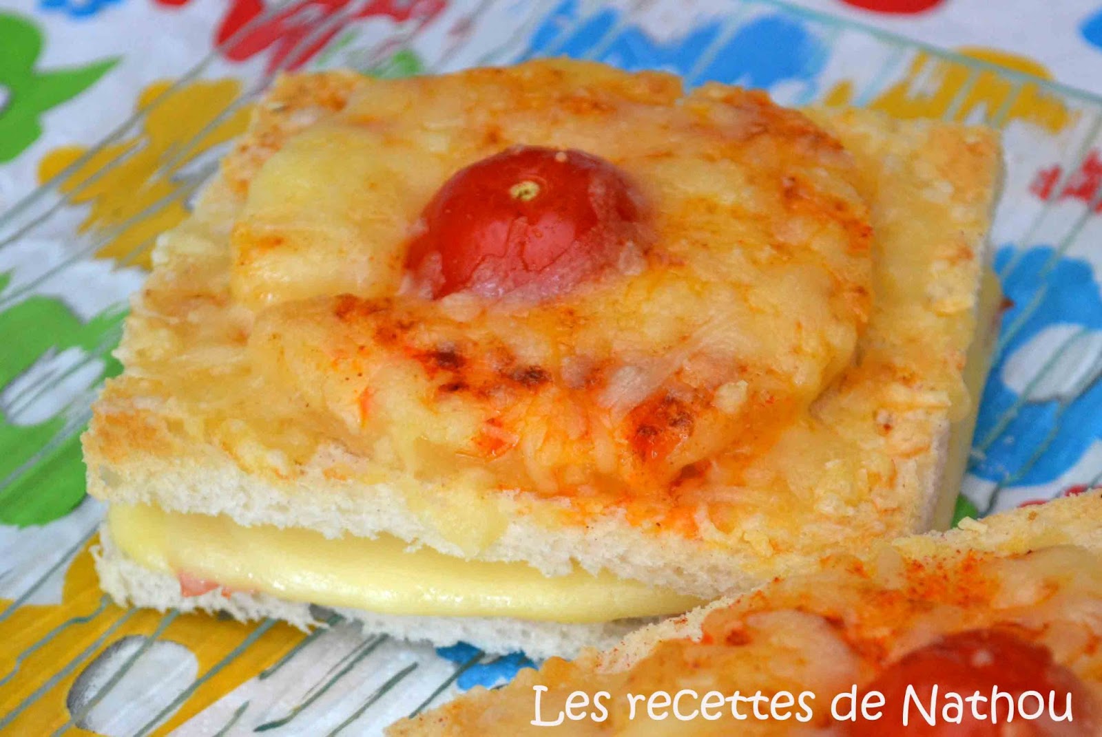 Ma cuisine au fil de mes idées...: Croques Hawaii