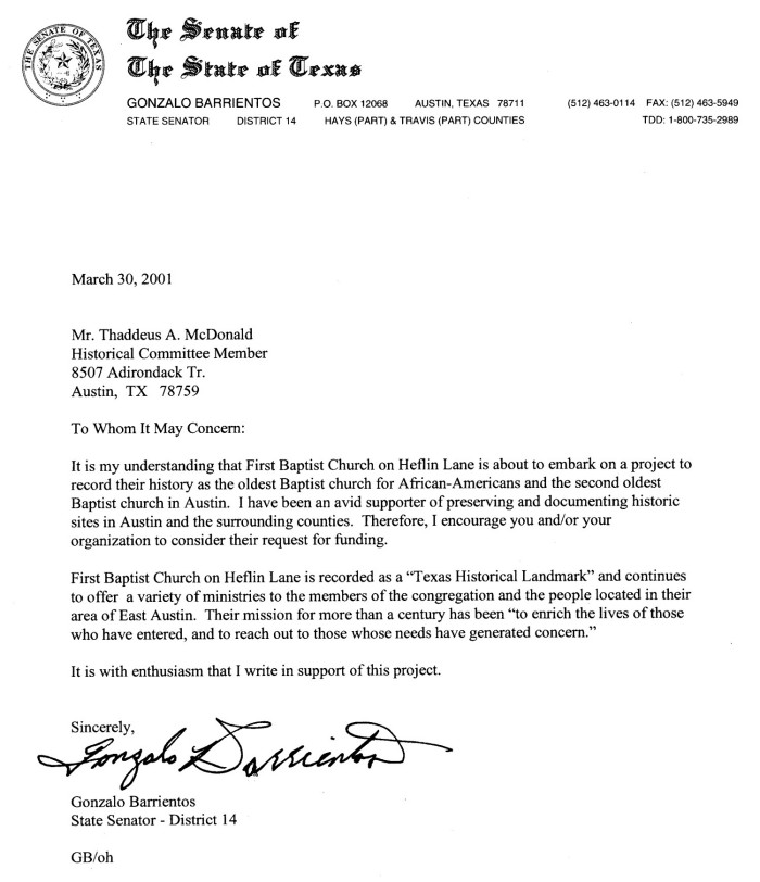 Writing A Letter To A Senator - Formal Letter