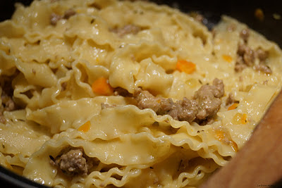 Amuse Bouffe: Mafaldine au Ragout de Canard/Mafaldine al Ragù di Anatra