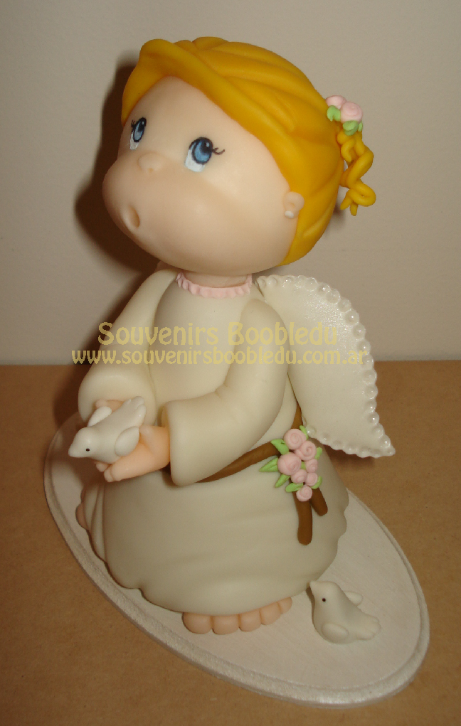 ANGELITO BAUTISMO / COMUNION | Souvenirs Boobledu