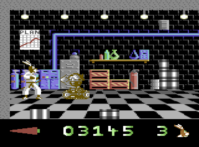 VGJUNK: NINJA RABBITS (COMMODORE 64)