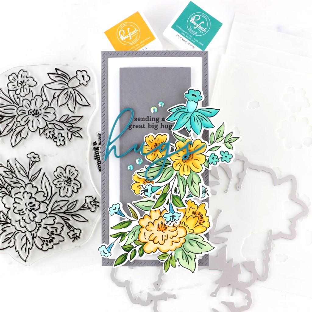 Pinkfresh Studio| Happy Blooms | Confessions of a Paperholic