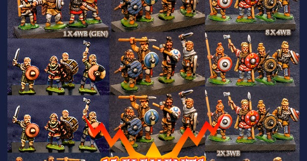 Wargame News and Terrain: Baueda: New DBA3.0 Early German Army Pack