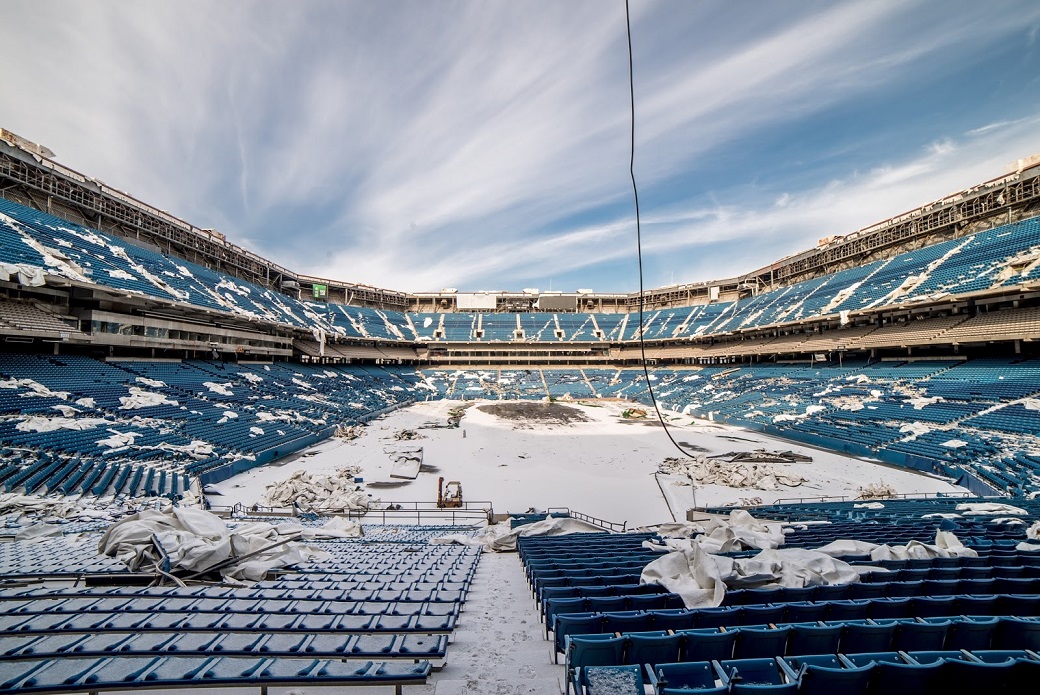 Deserted Places: Inside the abandoned Silverdome