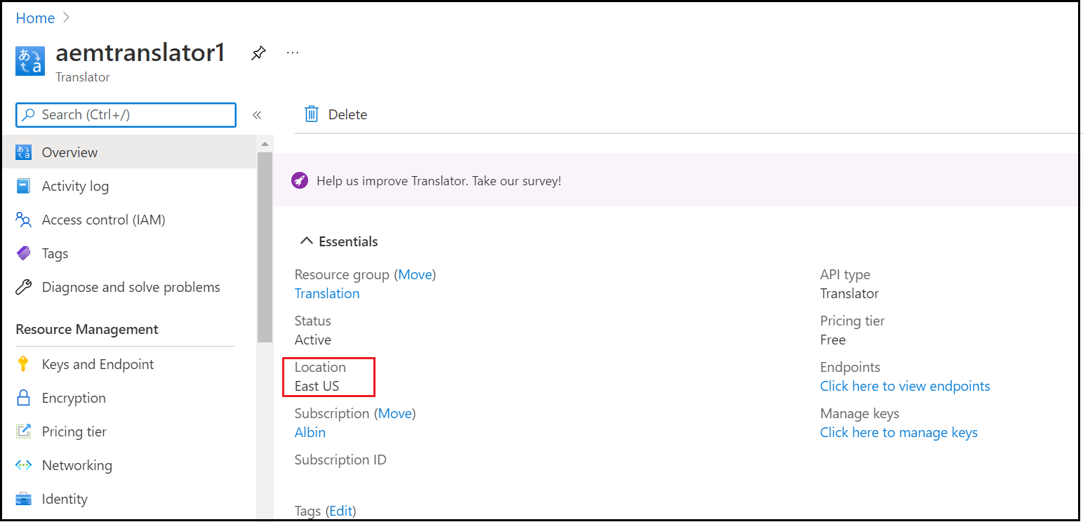 Microsoft Translator Service - Issue while fetching the Access Token ...
