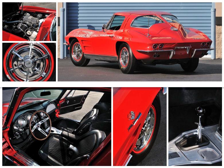 1963 CHEVROLET CORVETTE SPLIT WINDOW COUPE