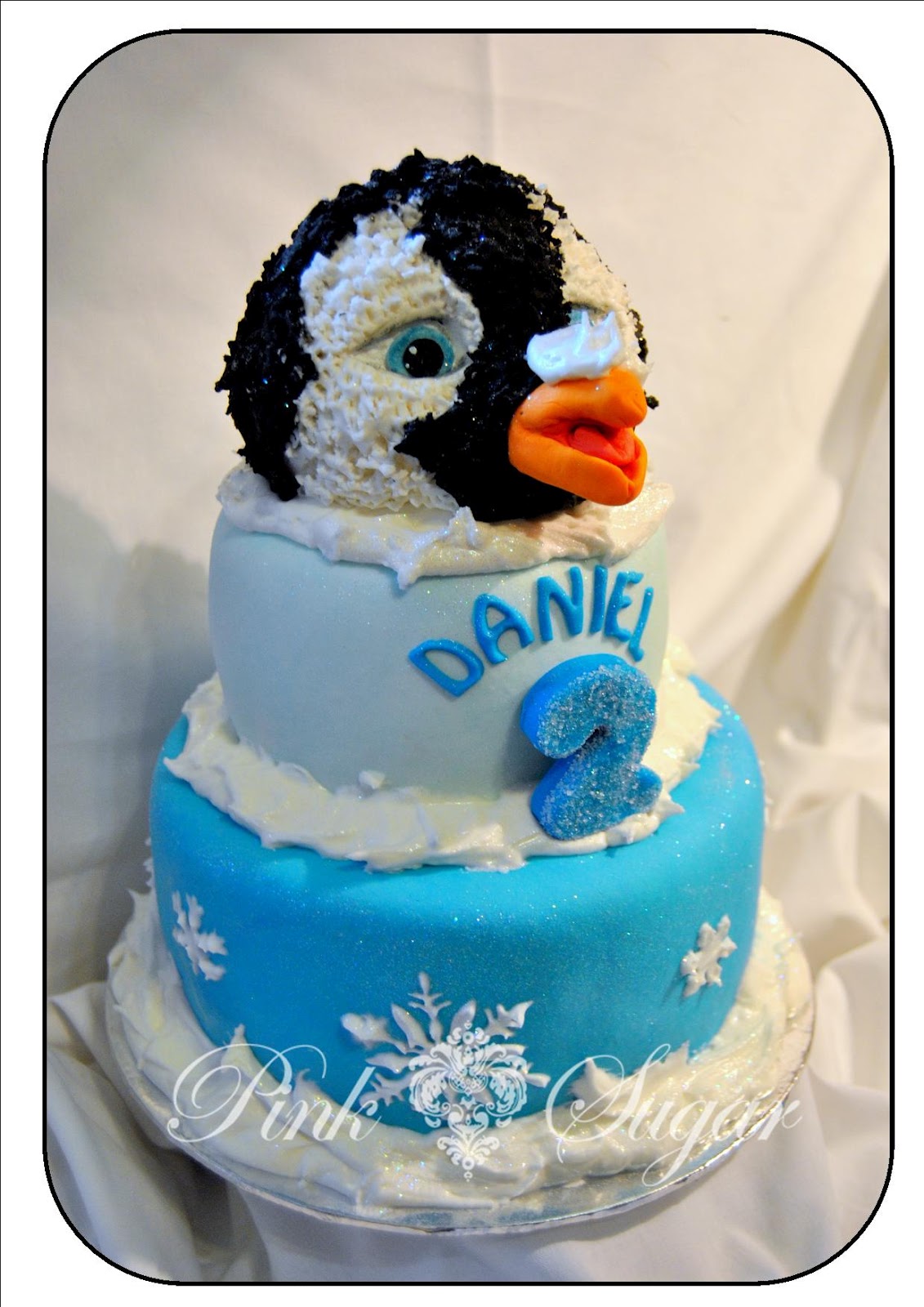 Pink Sugar: Happy Feet Cake...