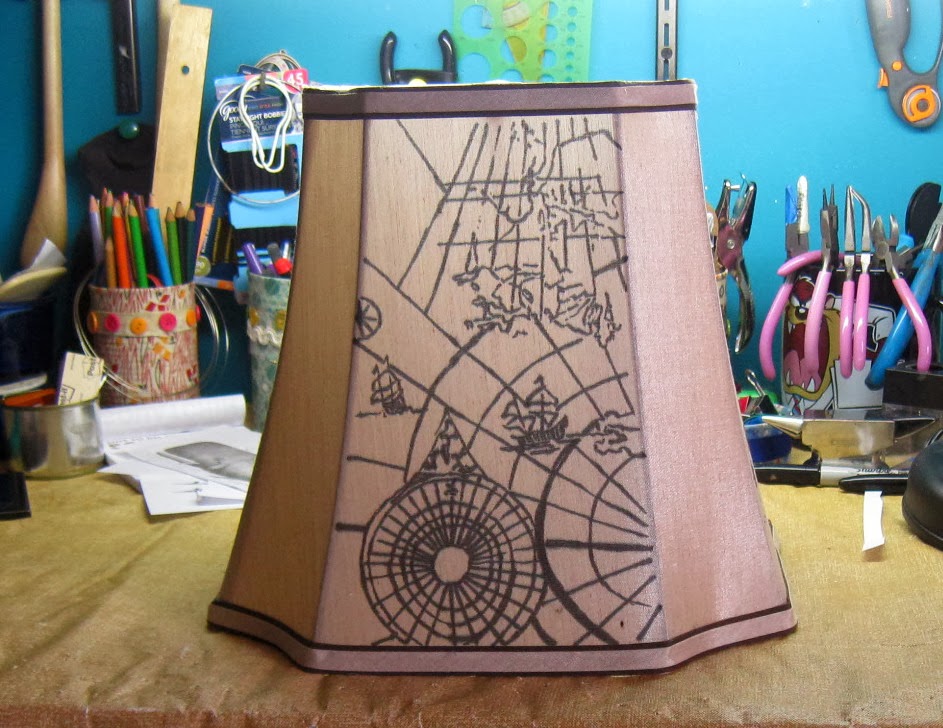 Whippoorwill Studio: DIY Lampshade Tutorial