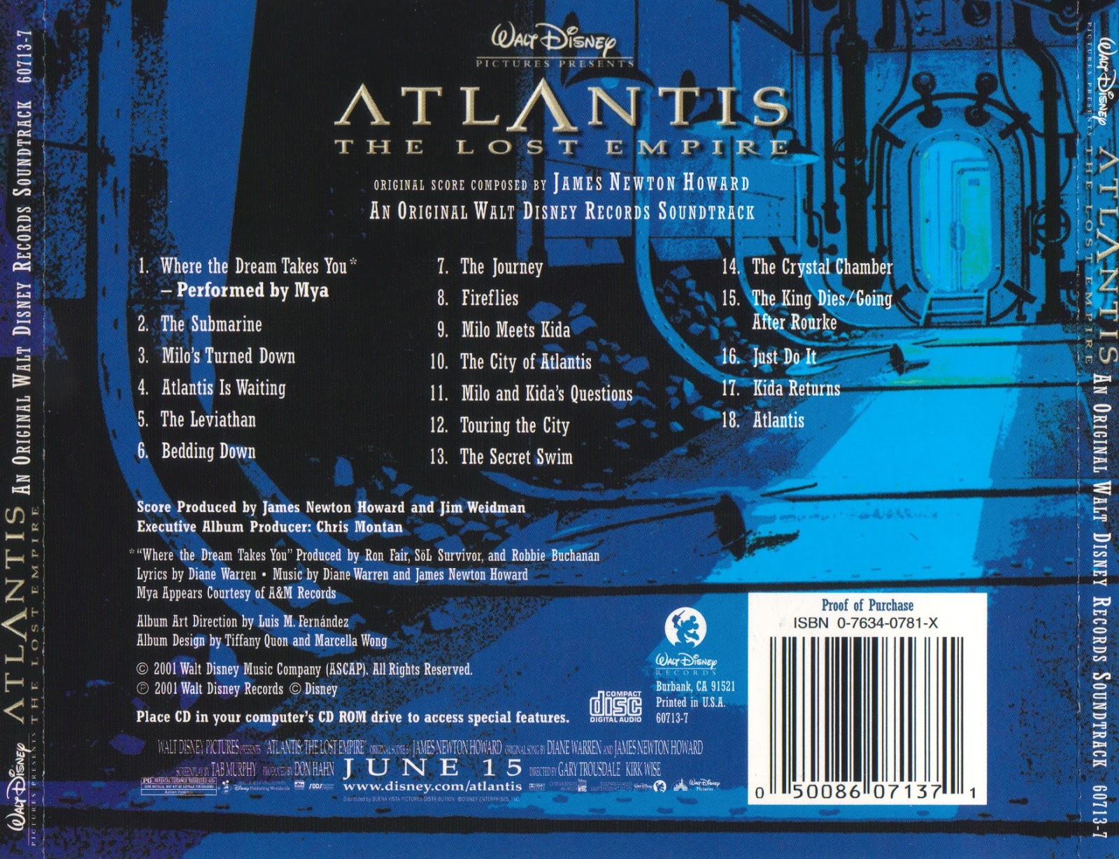 Soundtrack Covers: Atlantis The Lost Empire (James Newton Howard)