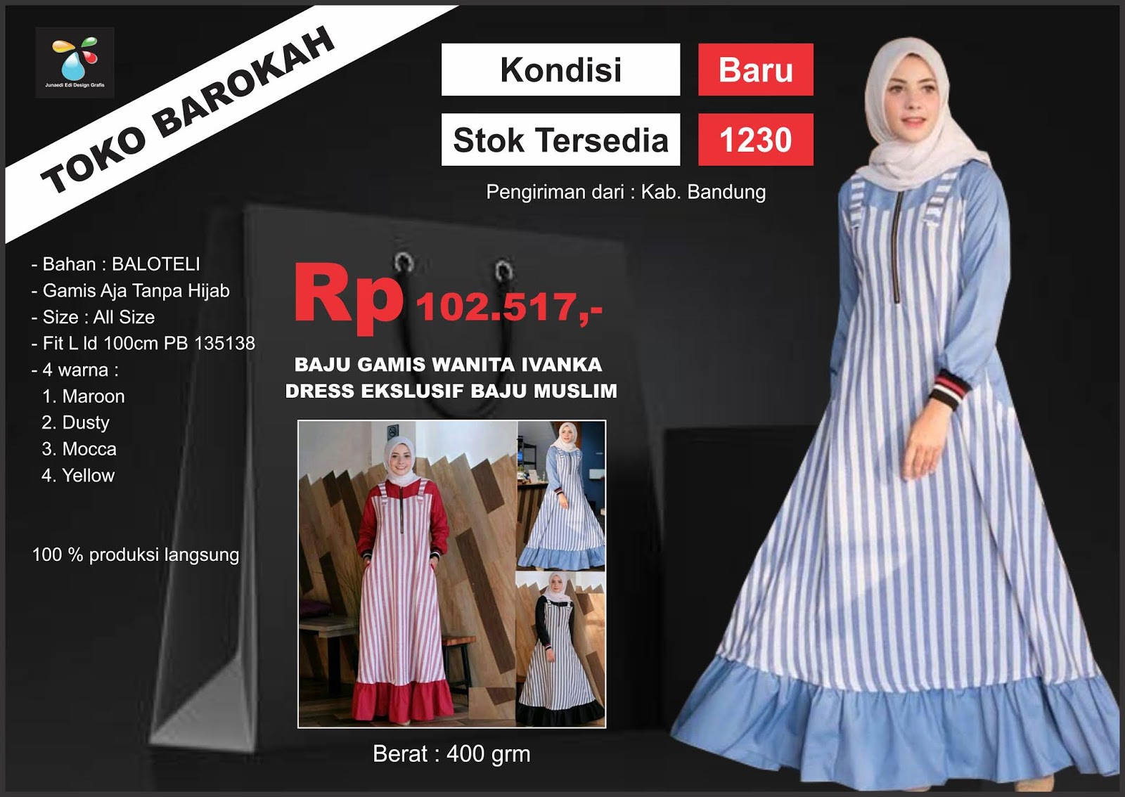 JE.Design Grafis: Hasil Karya Je.Design Grafis Design Poster "Baju ...