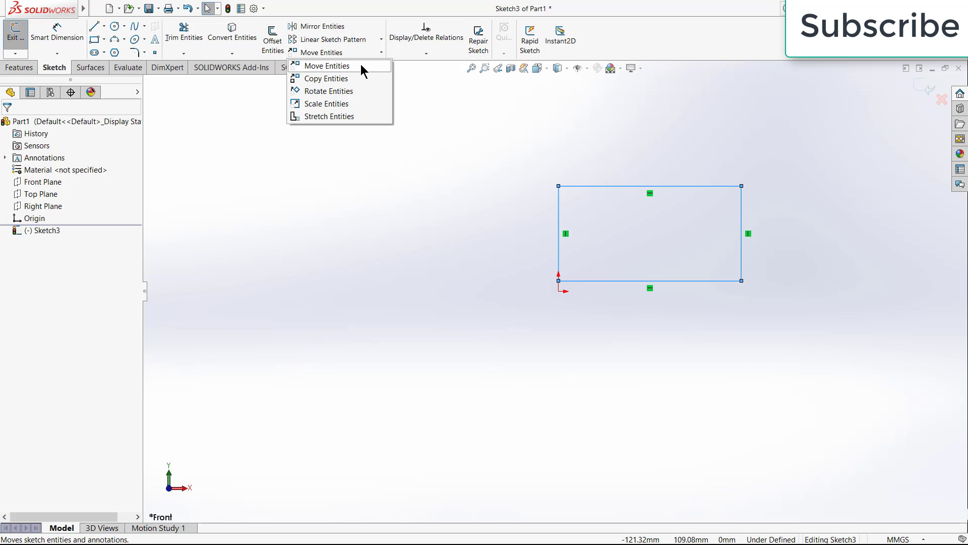 How To Move Entities In Along One Axis In Solidworks how-to-move-entities-in-along-one-axis-in-solidworks