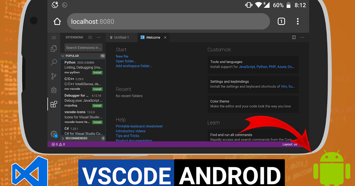 How To Install VSCODE On Android Mobile Vscode Run Kali Linux Android how-to-install-vscode-on-android-mobile-vscode-run-kali-linux-android