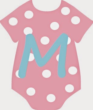 Abecedario en Body de Bebé Rosa. - Oh my Alfabetos!