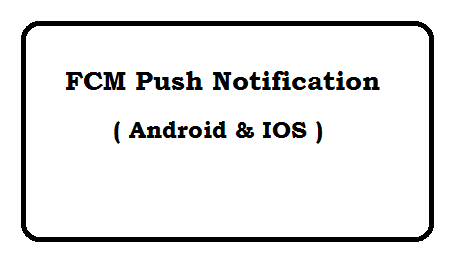 FCM push notification example | Web Technology Experts Notes