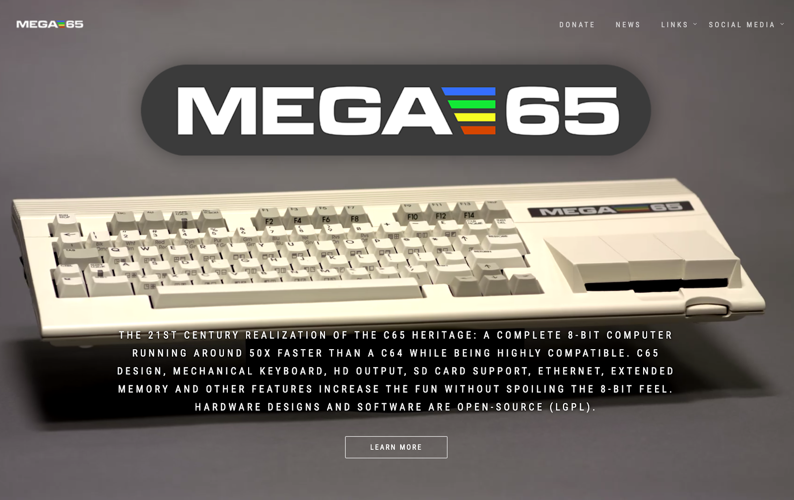 Making a C64/C65 compatible computer: Pictures updated on the website