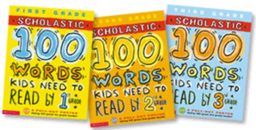 100 Words Kids Need to Know Grades 1-2-3-4-5-6 - JingMe