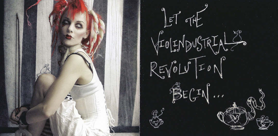 Encarte: Emilie Autumn - Laced/Unlaced - Encartes Pop