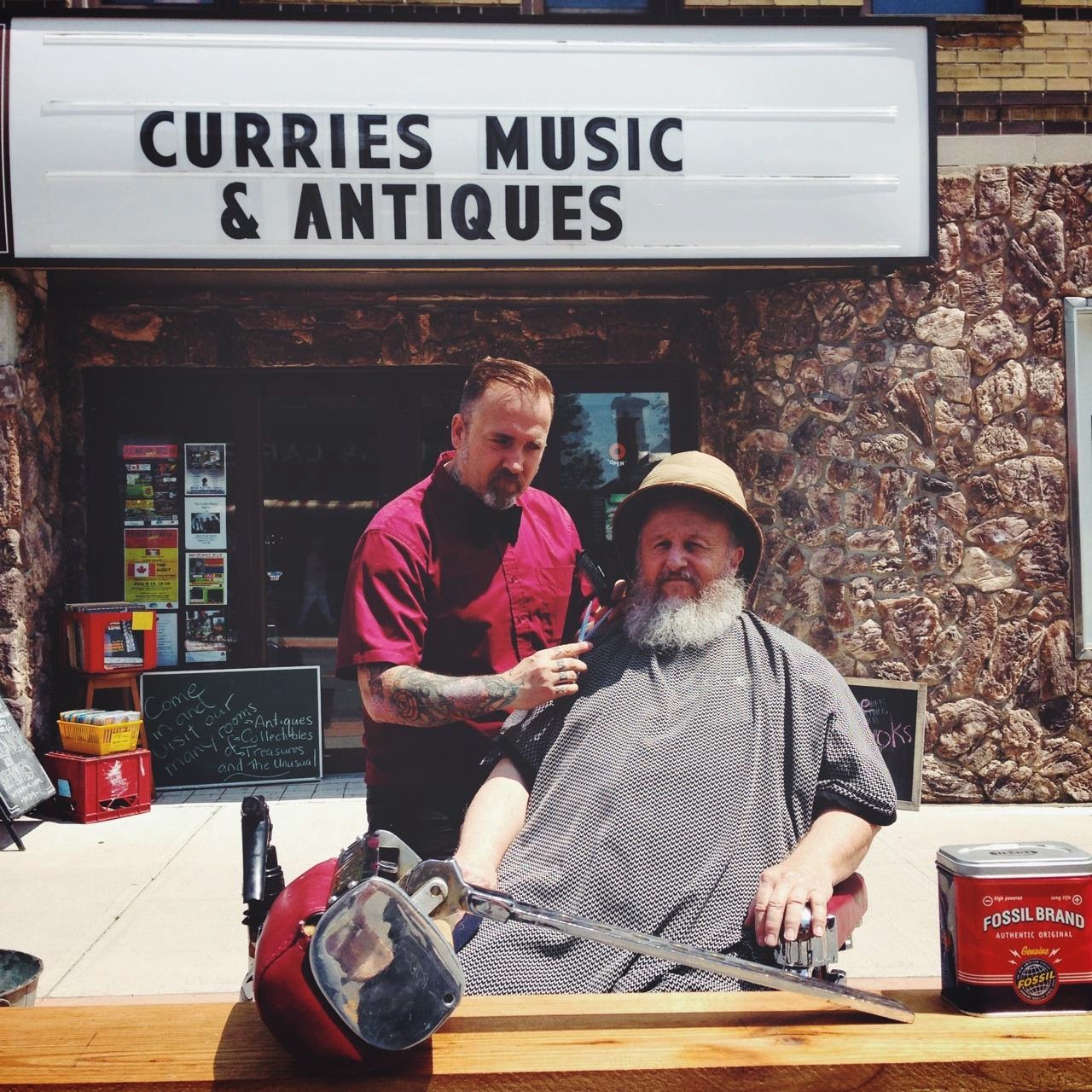 Ted Currie; Antique Head: GRAVENHURST AND THE RELUCTANT CANDIDATE ...