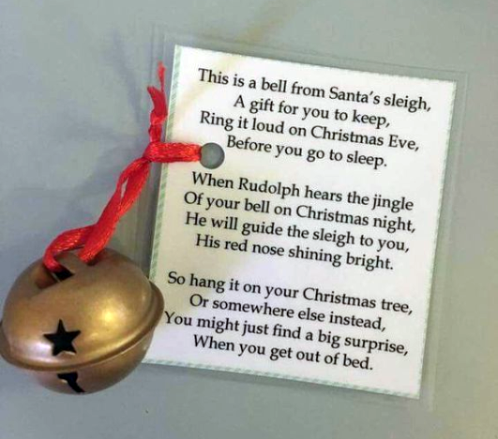 Craft - Santa's Sleigh Bells - Home For The Holidaze