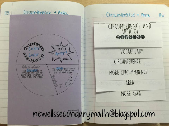 Circle Basics Unit (Part 1) | Mrs. Newell's Math