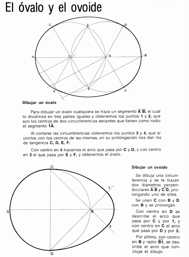 PLÁSTICA Y VISUAL: ÓVALO Y OVOIDE