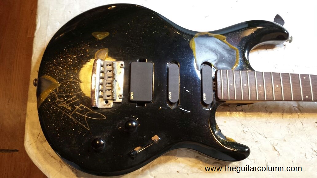 The Guitar Column: Refinishing A Music Man Luke Part 1