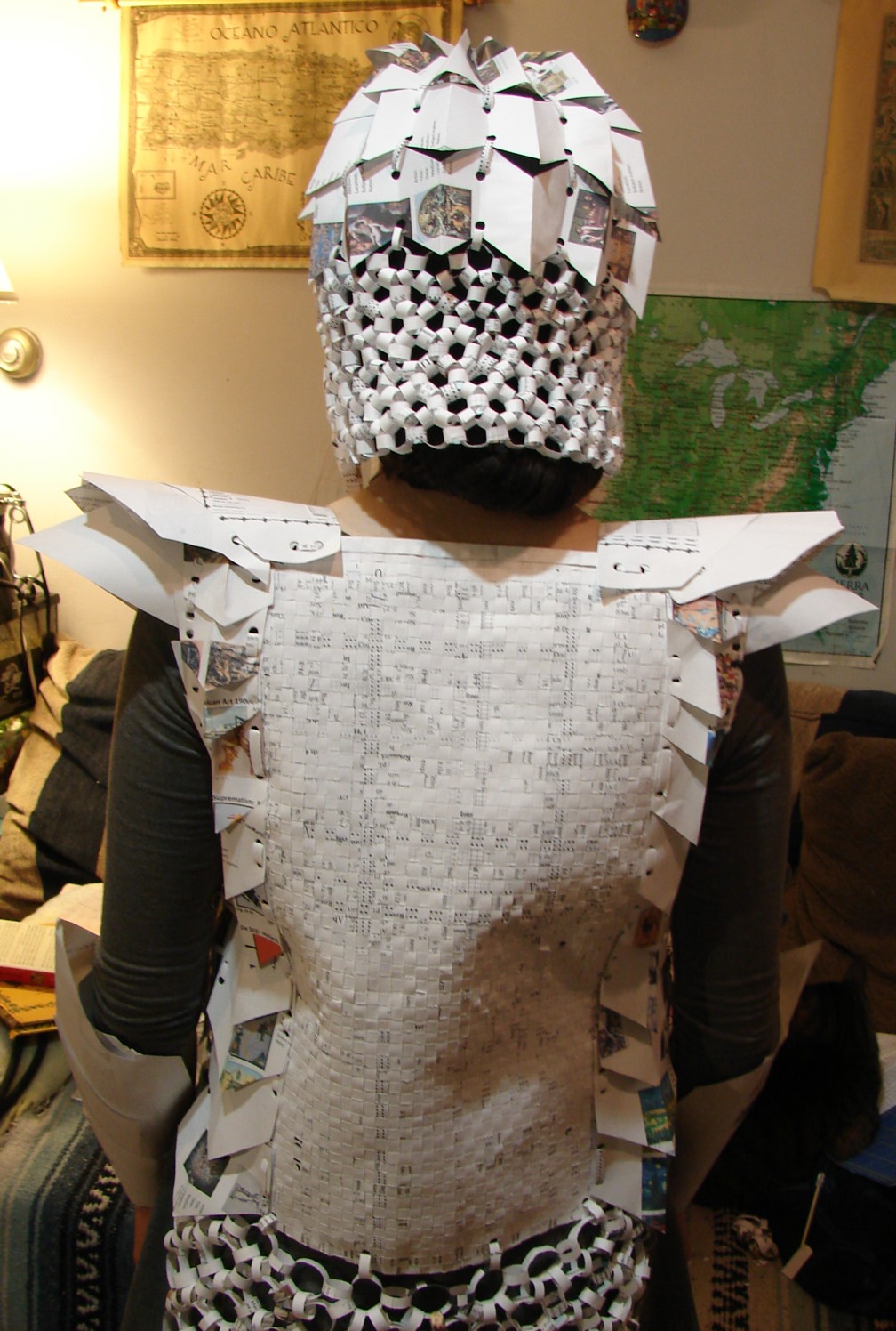 Home Spun Juggling: Snow and Paper