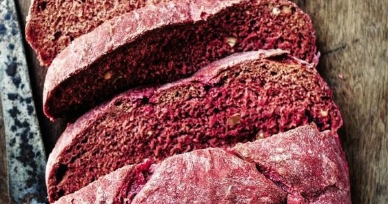 beetroot and walnut bread - Fish Food