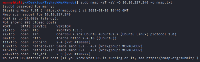 Kenobi... May the force be with you (THM)