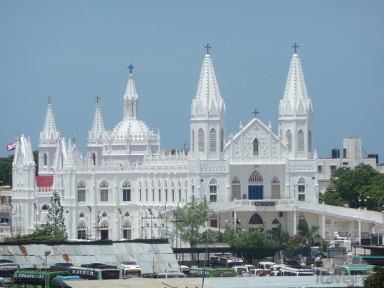 The best tourist destination: Velankanni Church, How to reach ...