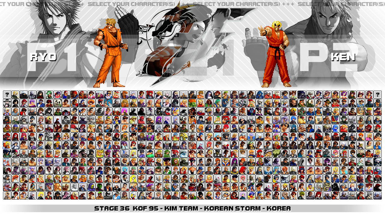 The king mugen sprites - jzaads