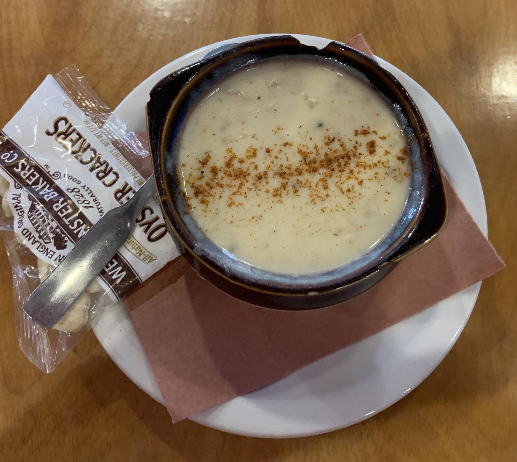 I Love Clam Chowder: B-Ack Yard BBQ, Nantucket, MA
