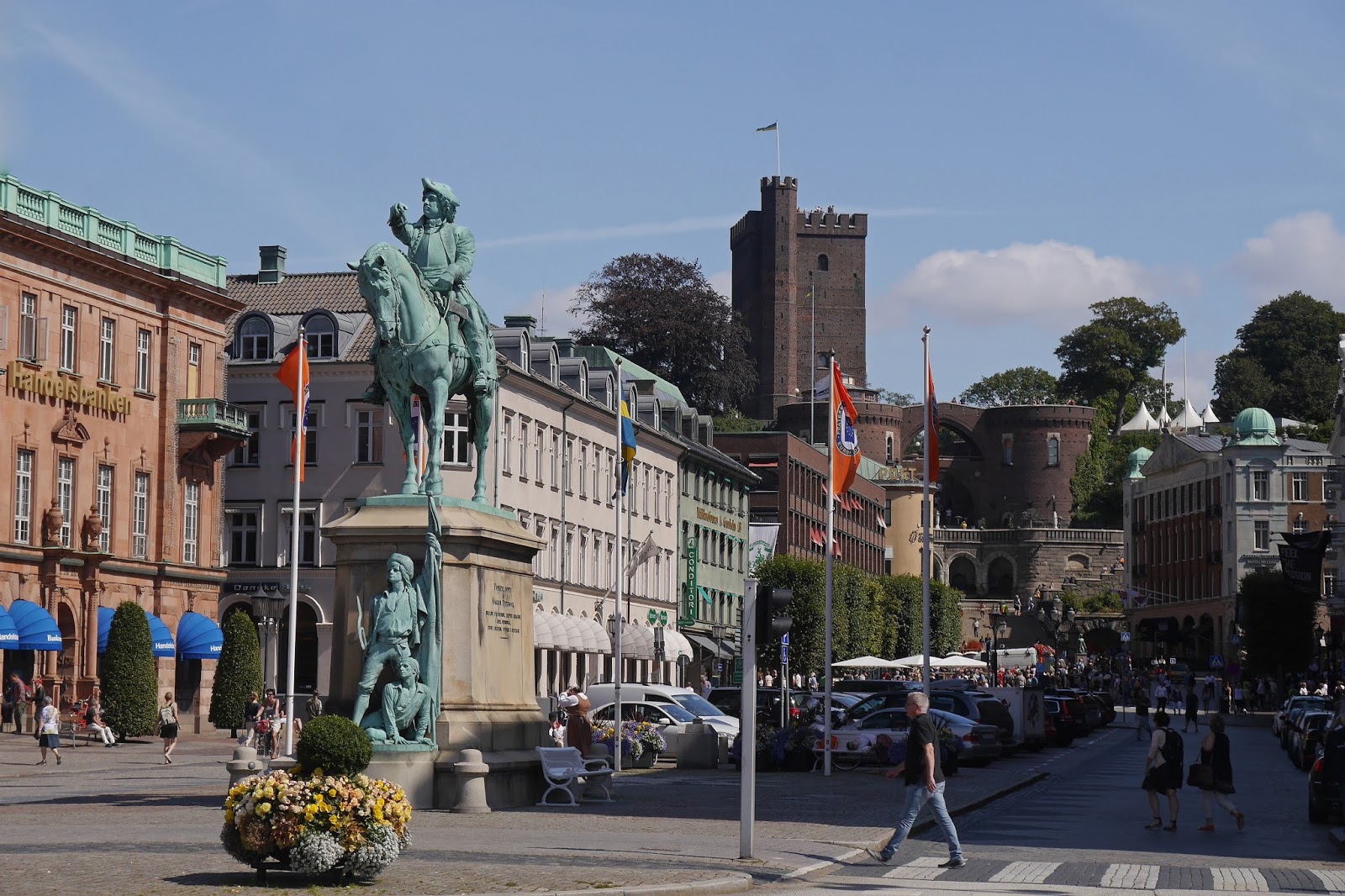 Walking in the country: Helsingborg