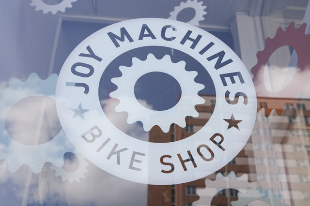 Julie Van Wagenen: joy machines bike shop, cleveland