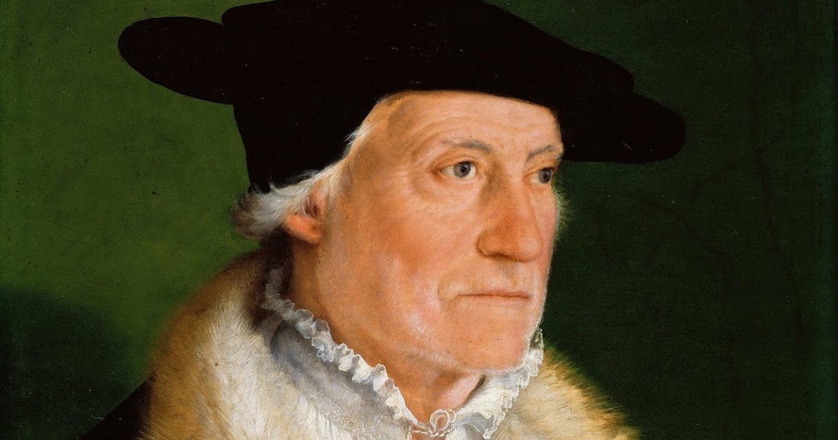 Christoph Amberger: Portrait of Sebastian Münster (1552)