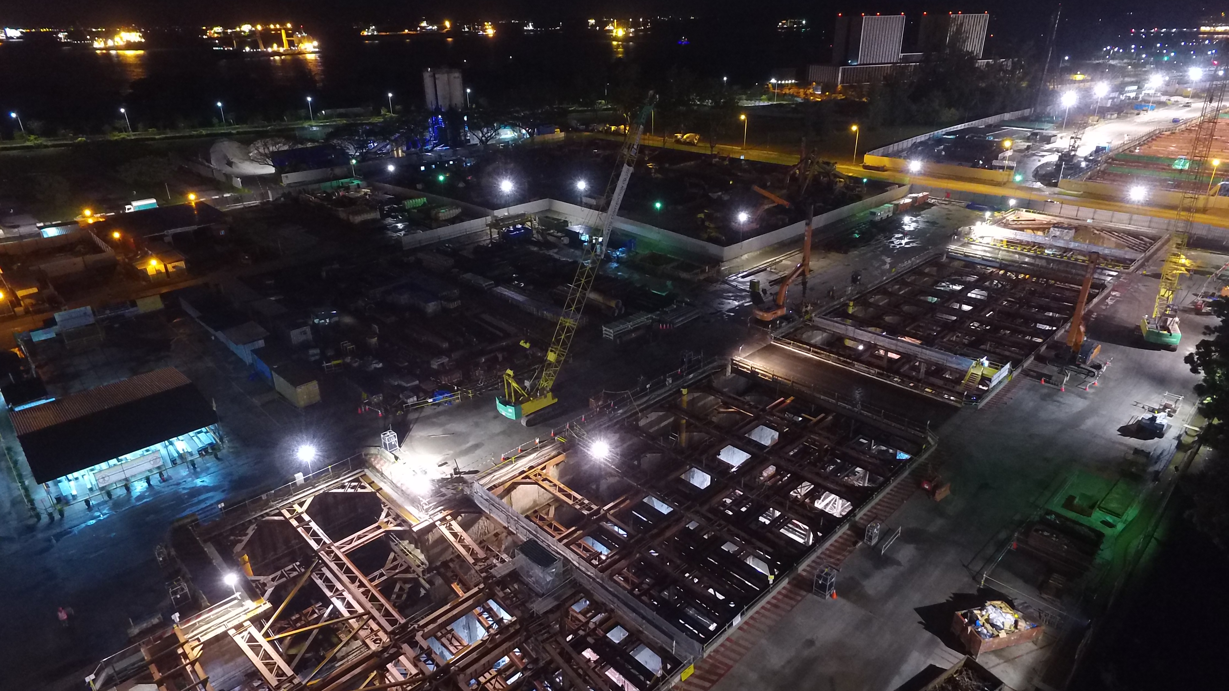 Thomson Line Construction: Gardens By The Bay - TBM Assembly