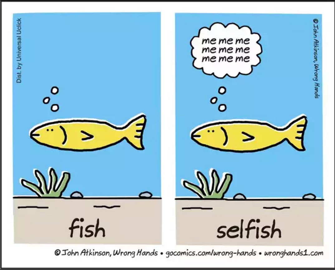 Denali Rose: Friday Funny 11/11 (Selfish)