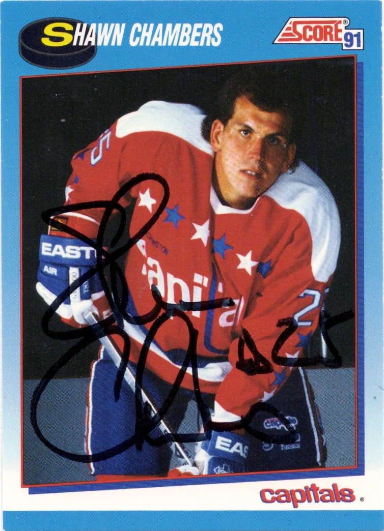 La vie est une puck: Rien à propos de Shawn Chambers...