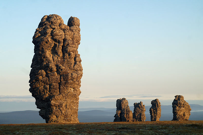Manpupuner Rock Formations