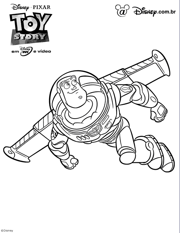 Desenhos Toy Story para Colorir toy story - Pintar e Colorir