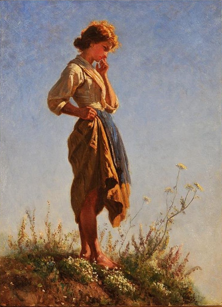 Filippo Palizzi | The Excavation of Pompeii, 1870 | Tutt'Art@