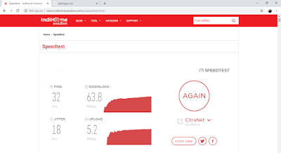 Cara Test Speed Kecepatan Internet di Laptop, PC dan HP - Pakcikgo