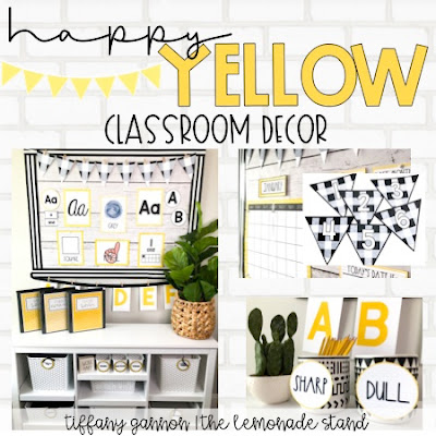Happy Yellow Classroom Decor | The Lemonade Stand