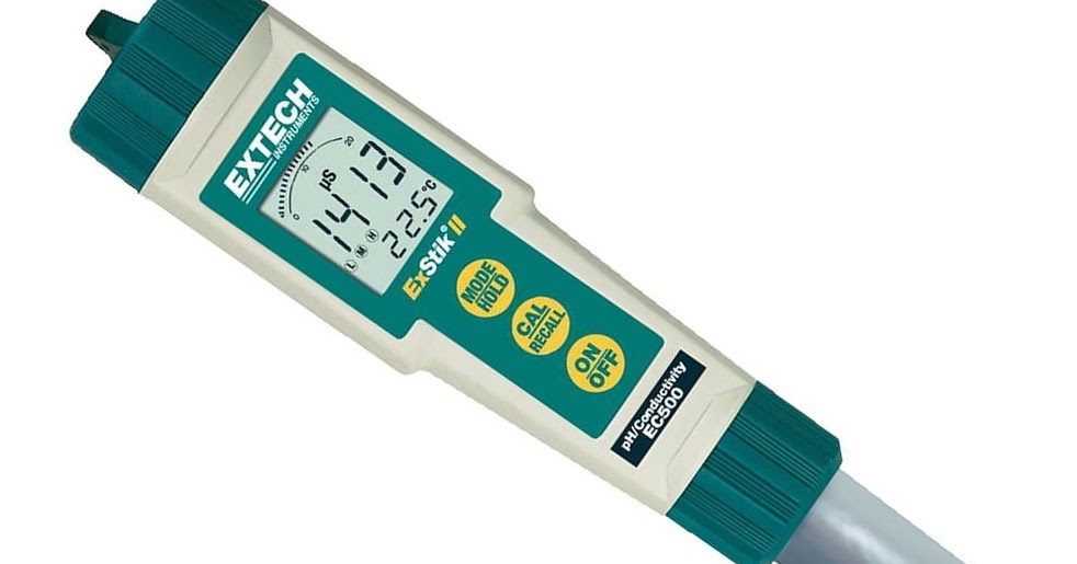 Extech EC500 ExStik II Waterproof pH/Conductivity Meter ~ Darmatek Alat ...