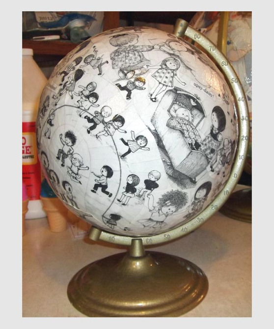 Globe DIY Projects As the World Turns - The Cottage Market